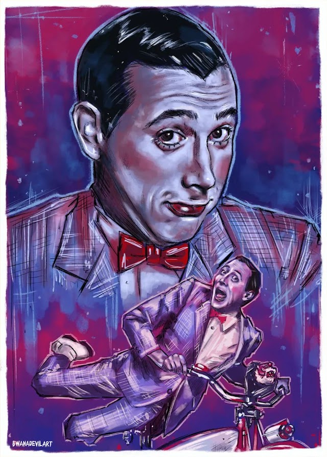 PEE-WEE's BIG ADVENTURE (1985) Artwork Poster Collection - Creeper Features